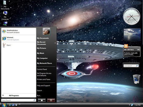 20 (most) beautiful themes for Windows XP